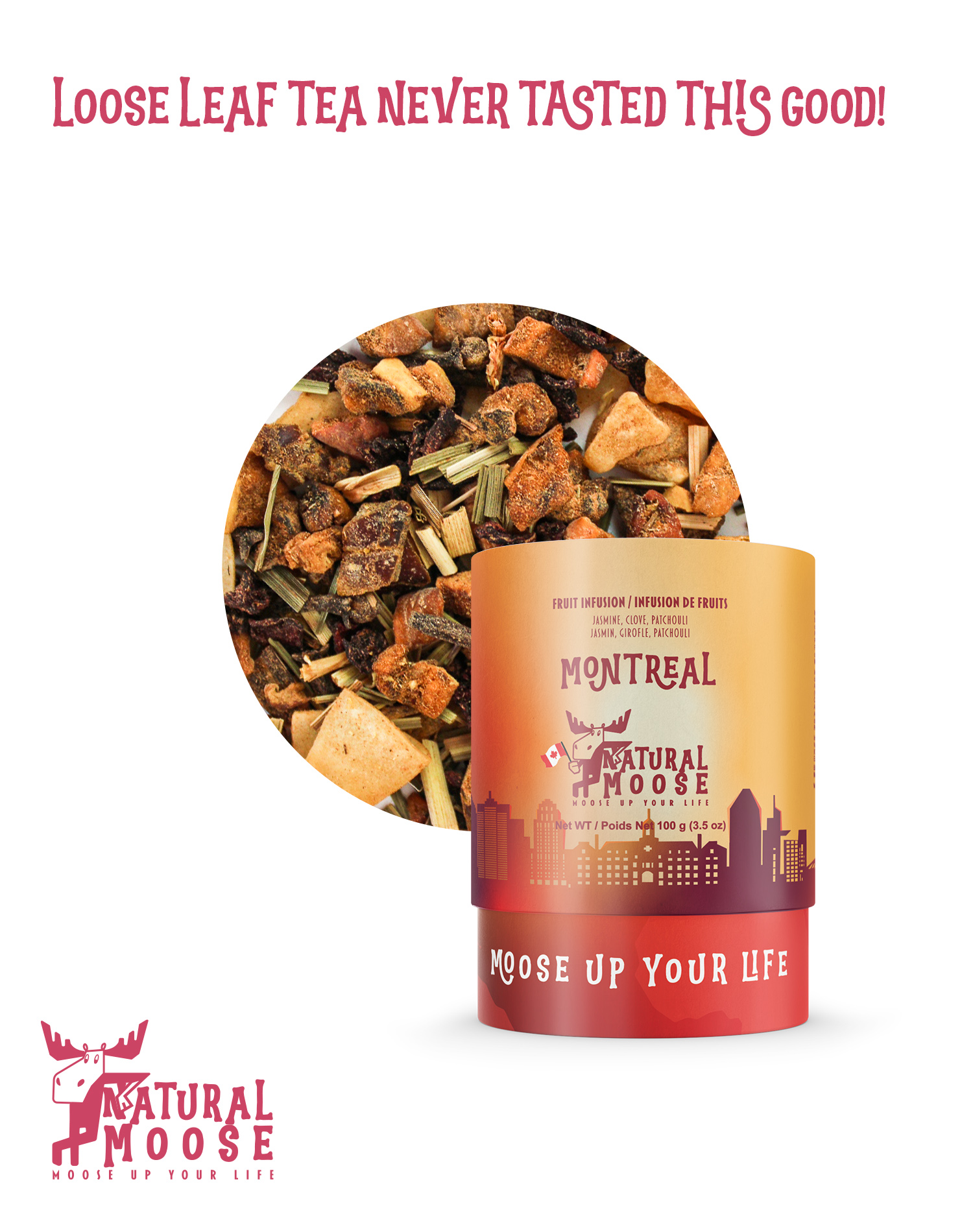 Montreal Tea - Natural Moose