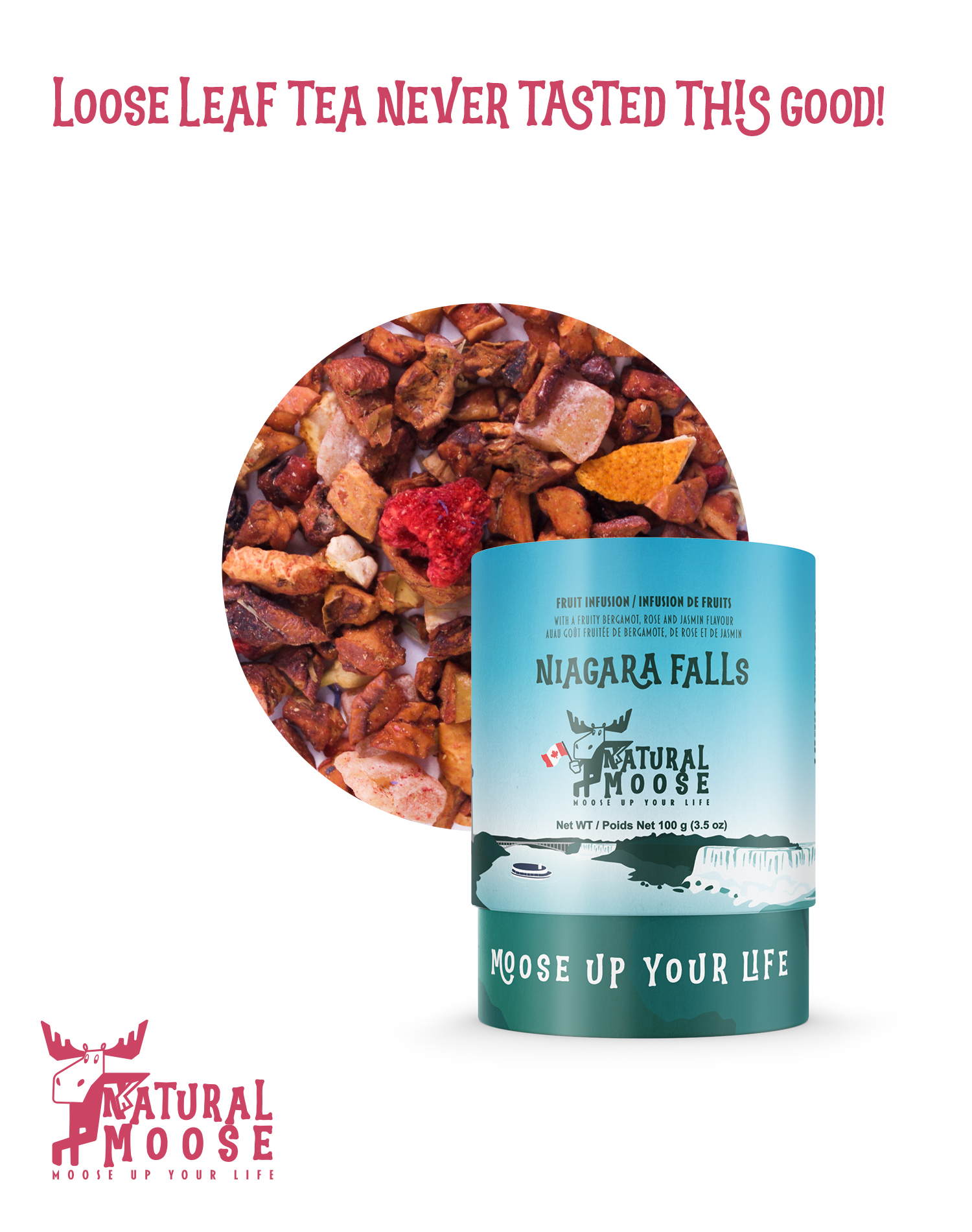 Niagara Falls Tea - Natural Moose